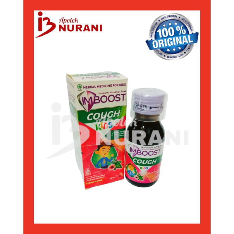 Jual IMBOOST COUGH KIDS SIRUP 60ML UNTUK BATUK DAN DAYA TAHAN TUBUH ...