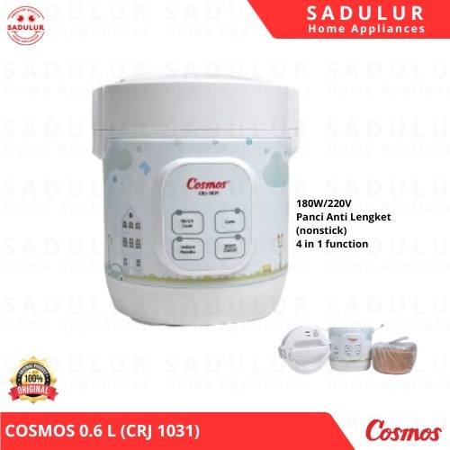Jual COSMOS RICE COOKER DIGITAL - CRJ 1031 - Penanak Nasi Cosmos CRJ ...