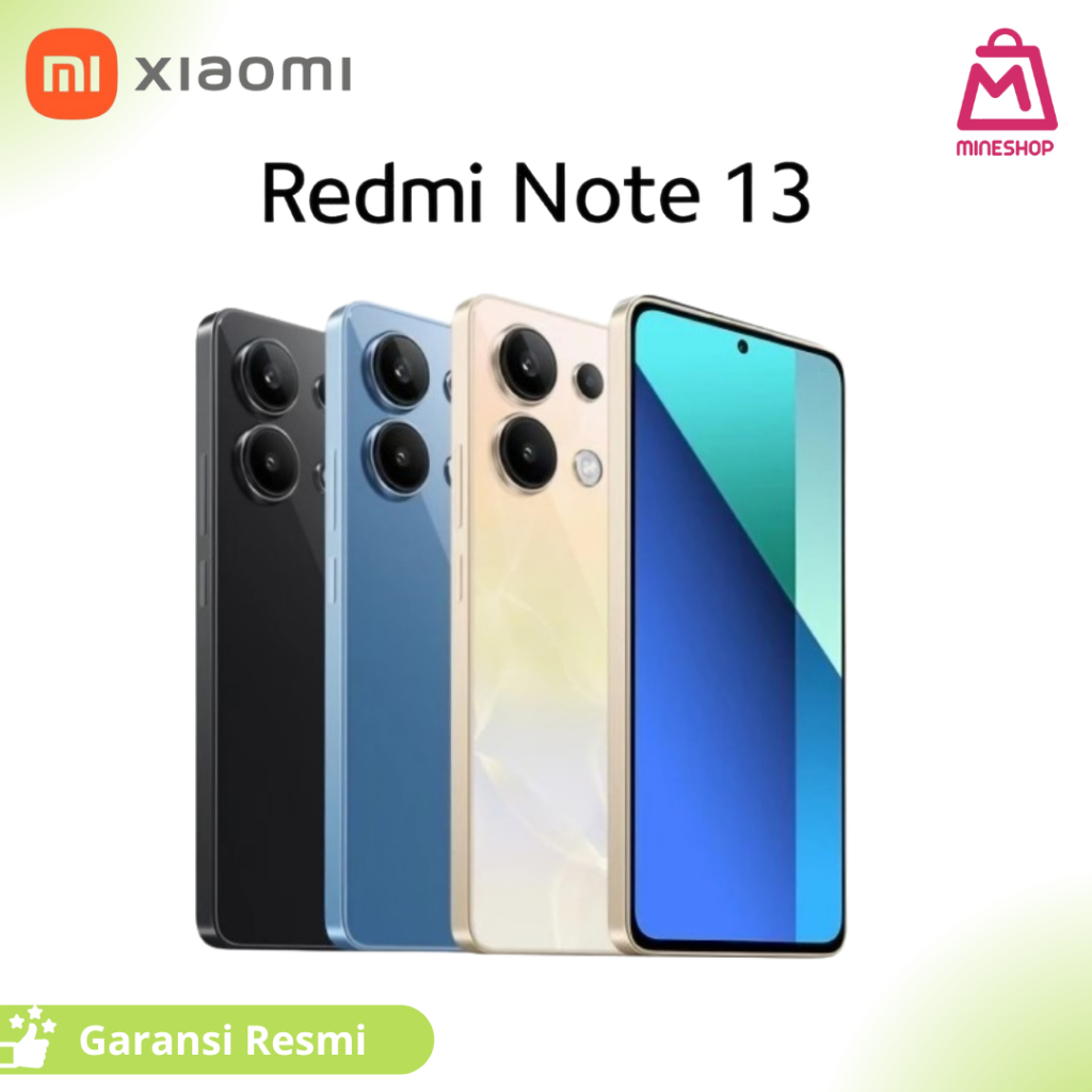 Jual Xiaomi Redmi Note 13 4G 8/128GB Garansi resmi | Shopee Indonesia