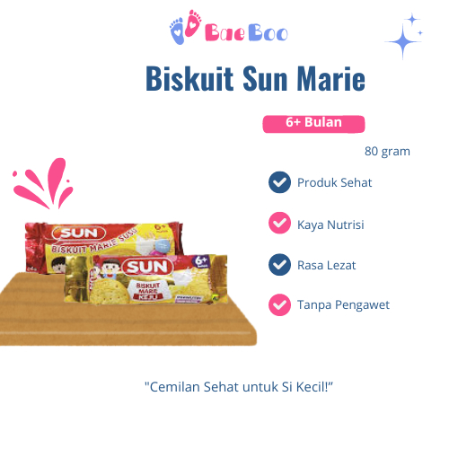 Jual BB - Biskuit Sun Marie untuk Bayi +6 Bulan | Shopee Indonesia