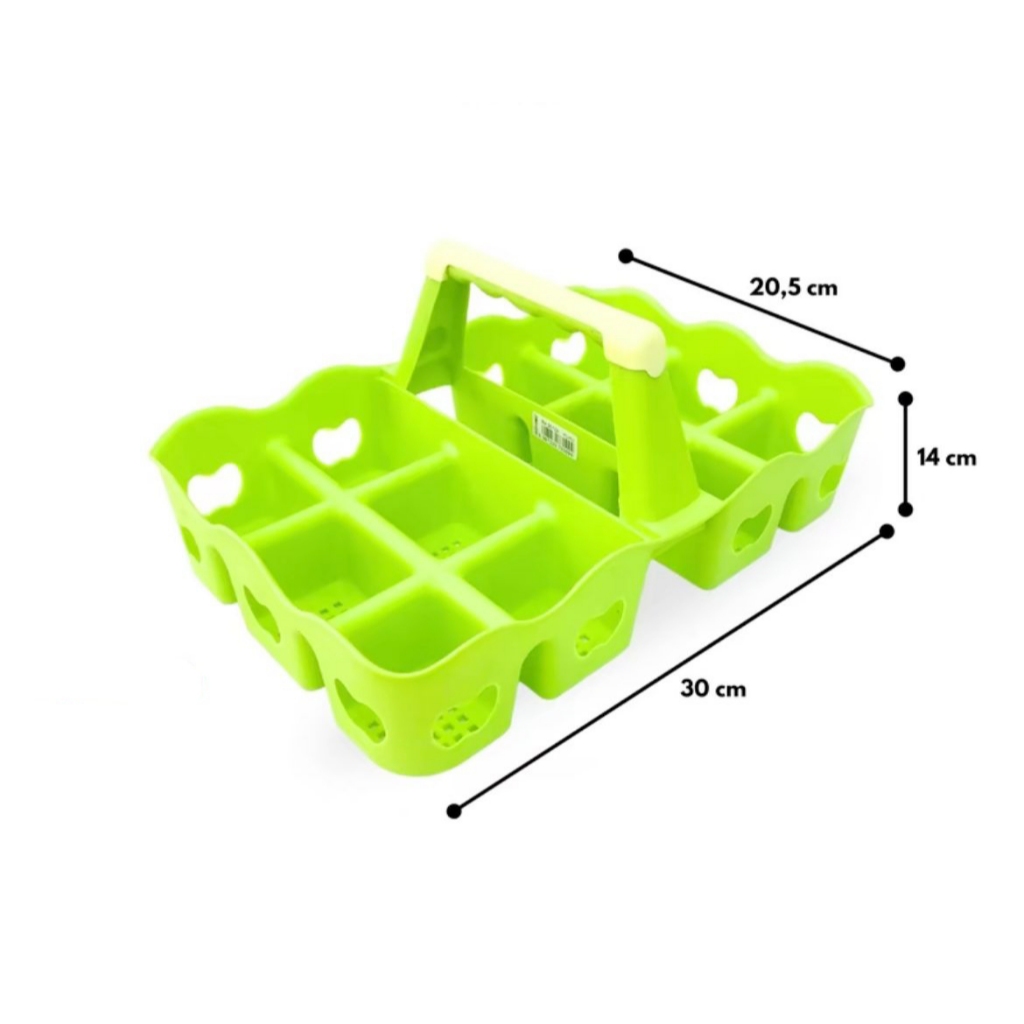 Jual Rak Aqua Gelas Plastik 12 Lubang Slot Tempat Penyimpanan Air Minum ...