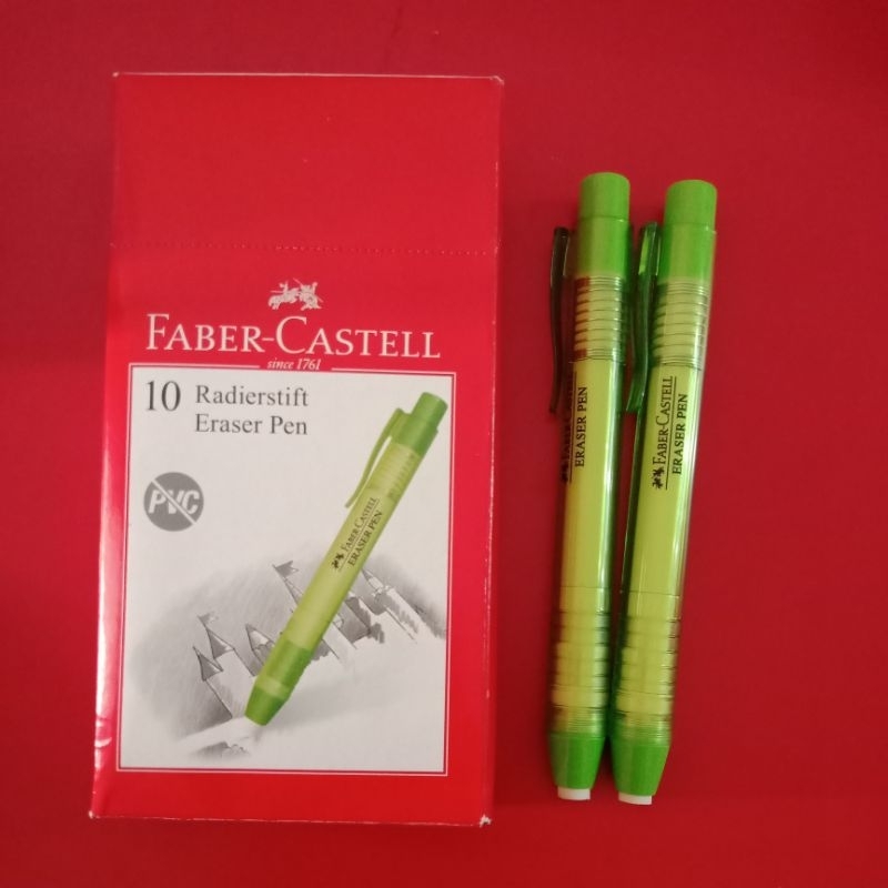 Jual FABER- CASTELL Radierstift Eraser Pen [SATUAN] || Penghapus bentuk ...