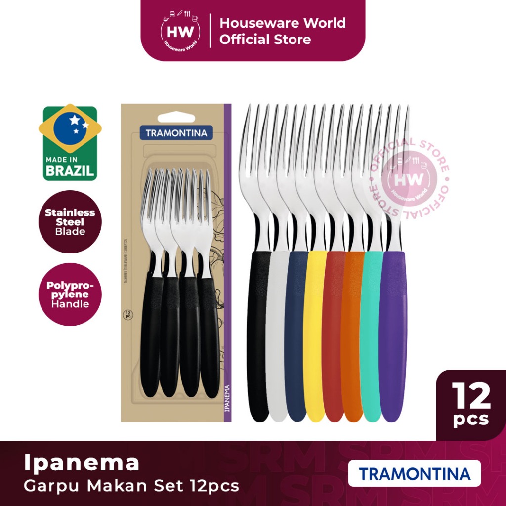 Jual TRAMONTINA Garpu Makan/Table Forks Set Ipanema 12pcs - 1 Set ...