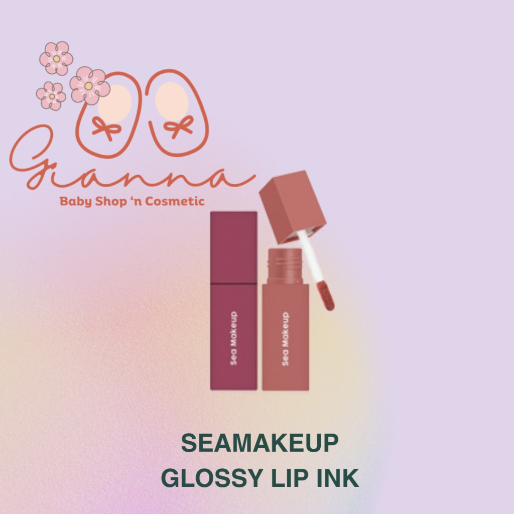 Jual Sea Makeup Lacquer Shake Lip Ink Longlasting lip ink - Glossy ...