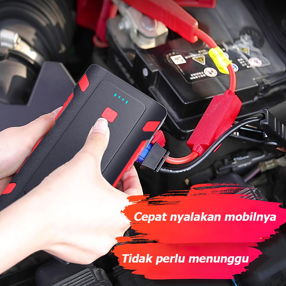 Jual 【Garansi 5 Tahun】Jumper Aki Mobil Power Bank USB Car Jump Starter ...