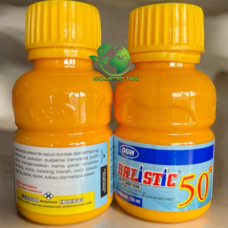 Jual INSEKTISIDA BALISTIC 50 SC 50 ML BAHAN AKTIF : FIPRONIL 50g/l ...