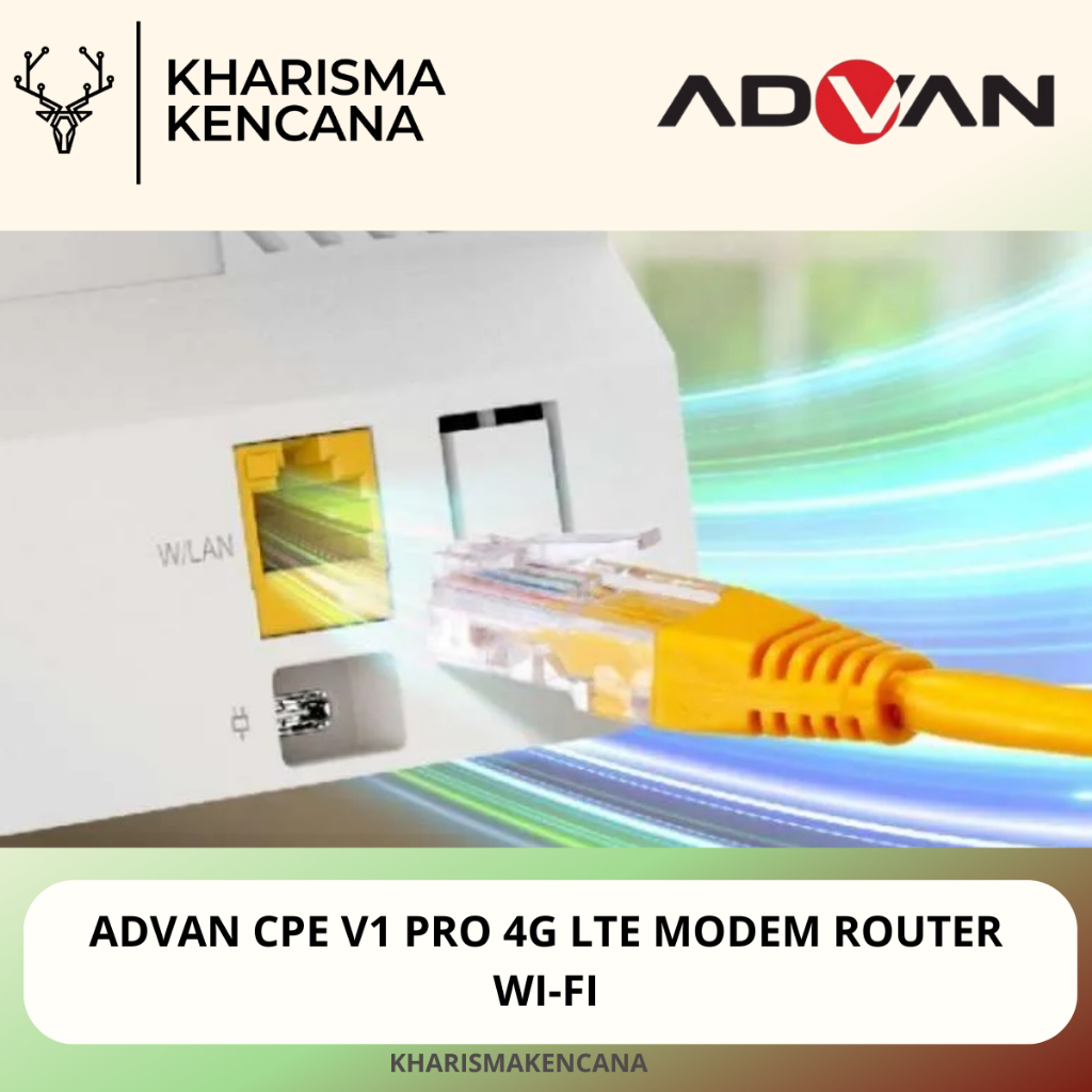 Jual ADVAN CPE V1 PRO 4G LTE MODEM ROUTER WI-FI | Shopee Indonesia