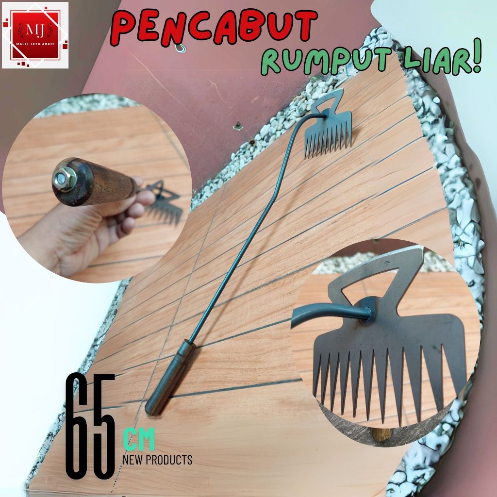 Jual Pencabut Rumput Liar /Weeding Hoe harrow Besi Weeding Garu Alat ...