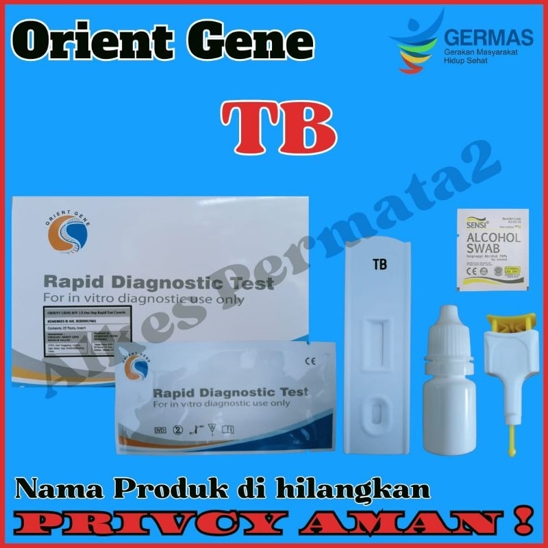 Jual Alat Uji Test TB tuberculosis Akurat Mandiri 1 Set Lengkap Orient ...