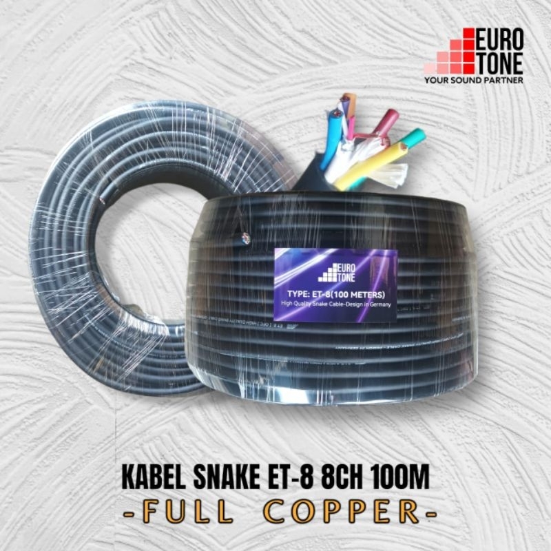 Jual Kabel Snake Isi 8 Eurotone | Shopee Indonesia