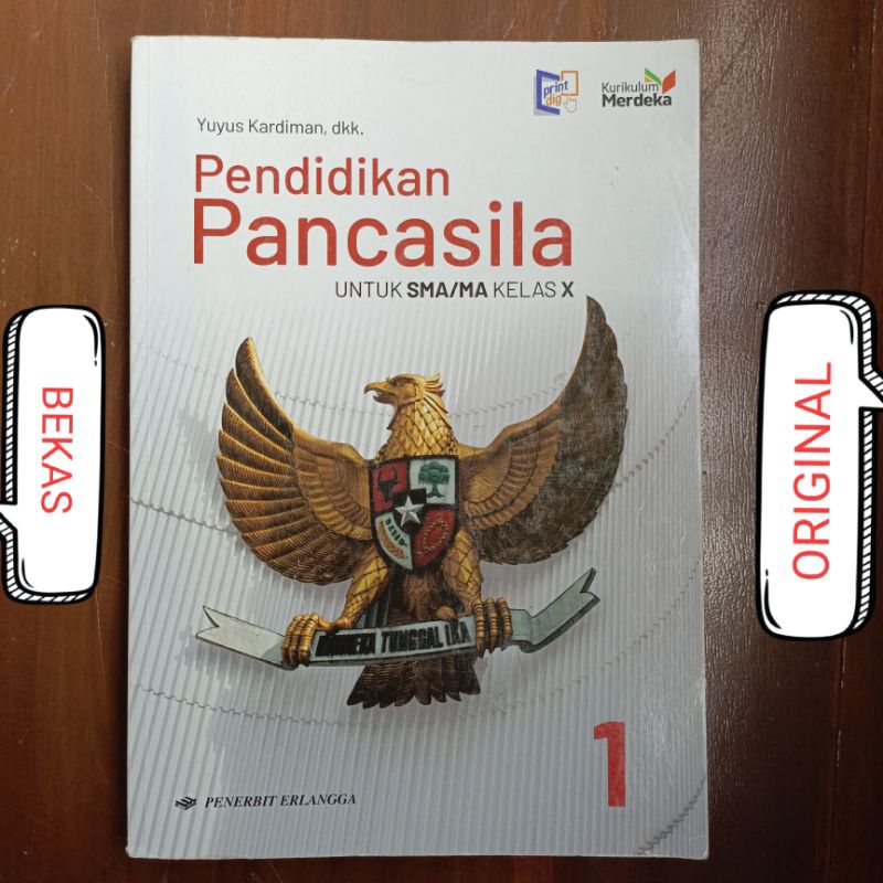 Jual Buku PPKN PKN Pendidikan Pancasila dan Kewarganegaraan kelas 10 X 1 I SMA MA Penerbit ...