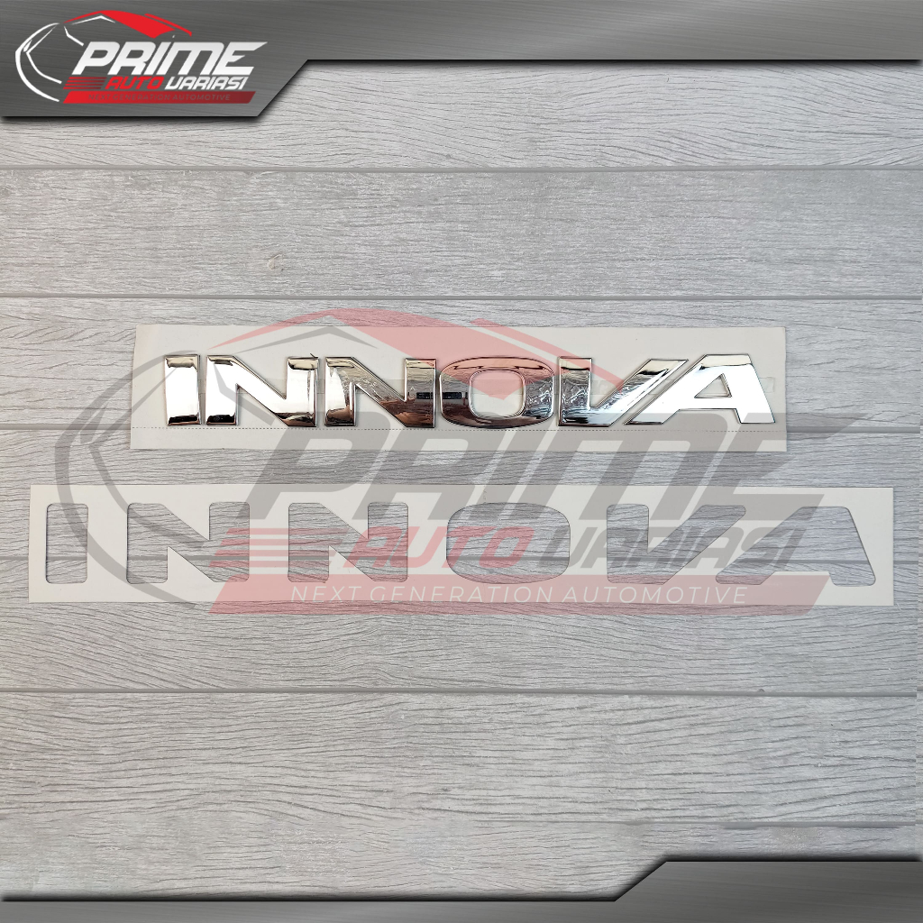 Jual Emblem Tulisan HURUF INNOVA Engine Hood Kap Mesin OEM PRODUCT ...