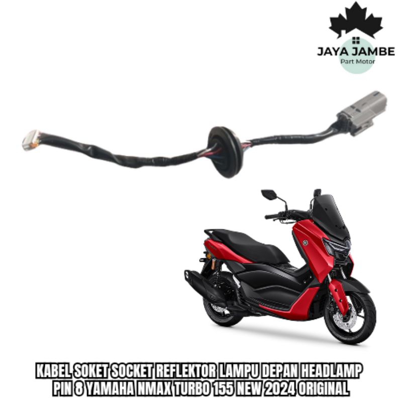Jual Kabel Soket Socket Reflektor Lampu Depan Headlamp Headlight Pin 8 ...