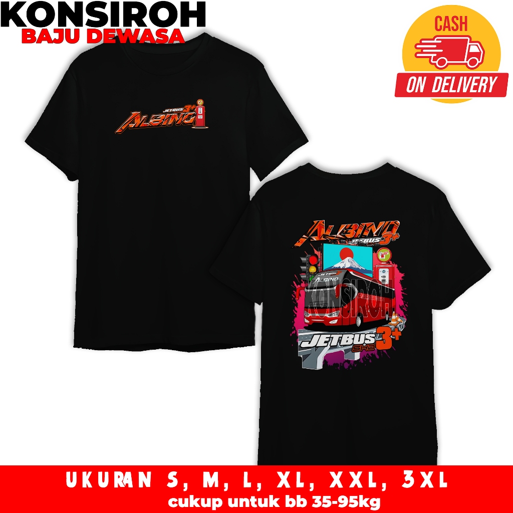 Jual KAOS DEWASA - KAOS DEWASA BUS ALBINO JETBUS 5 - BAJU DEWASA SERI ... Jual KAOS DEWASA - KAOS DEWASA BUS ALBINO JETBUS 5 - BAJU DEWASA SERI ...