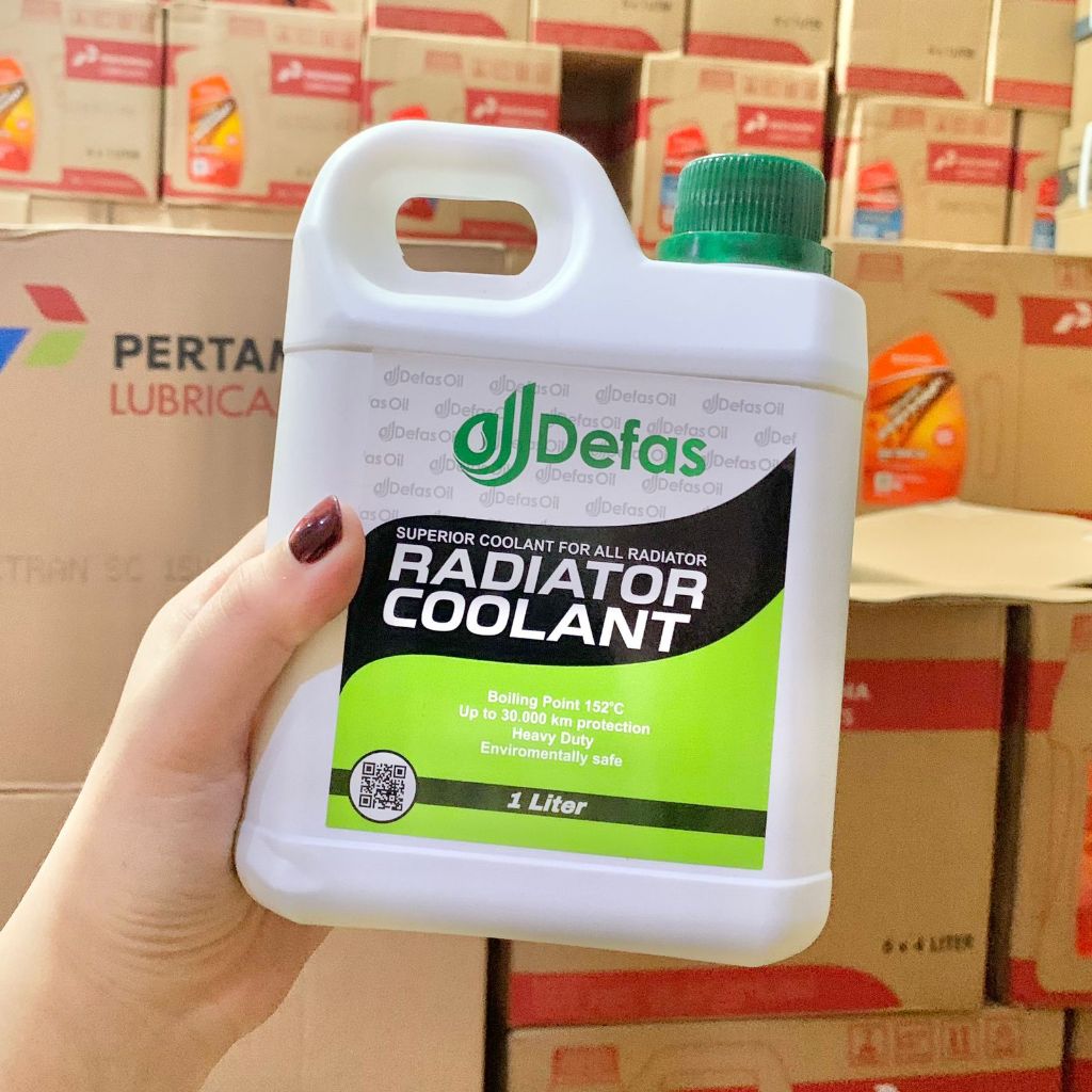 Jual Defas Air Radiator Coolant Cairan Radiator Premium 1 Liter 1 lt ...