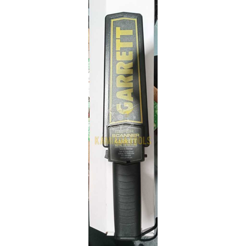 Jual Scanner Security/Super Scanner Metal Detector/Alat Deteksi Logam ...