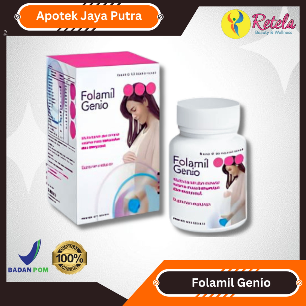 Jual Folamil Genio Isi 30 Capsul | Shopee Indonesia