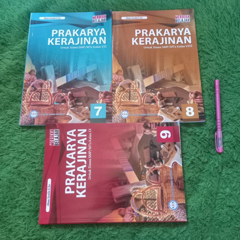 Jual ORIGINAL BUKU PRAKARYA KERAJINAN KELAS 7 8 9 SMP/MTs KURIKULUM MERDEKA | Shopee Indonesia