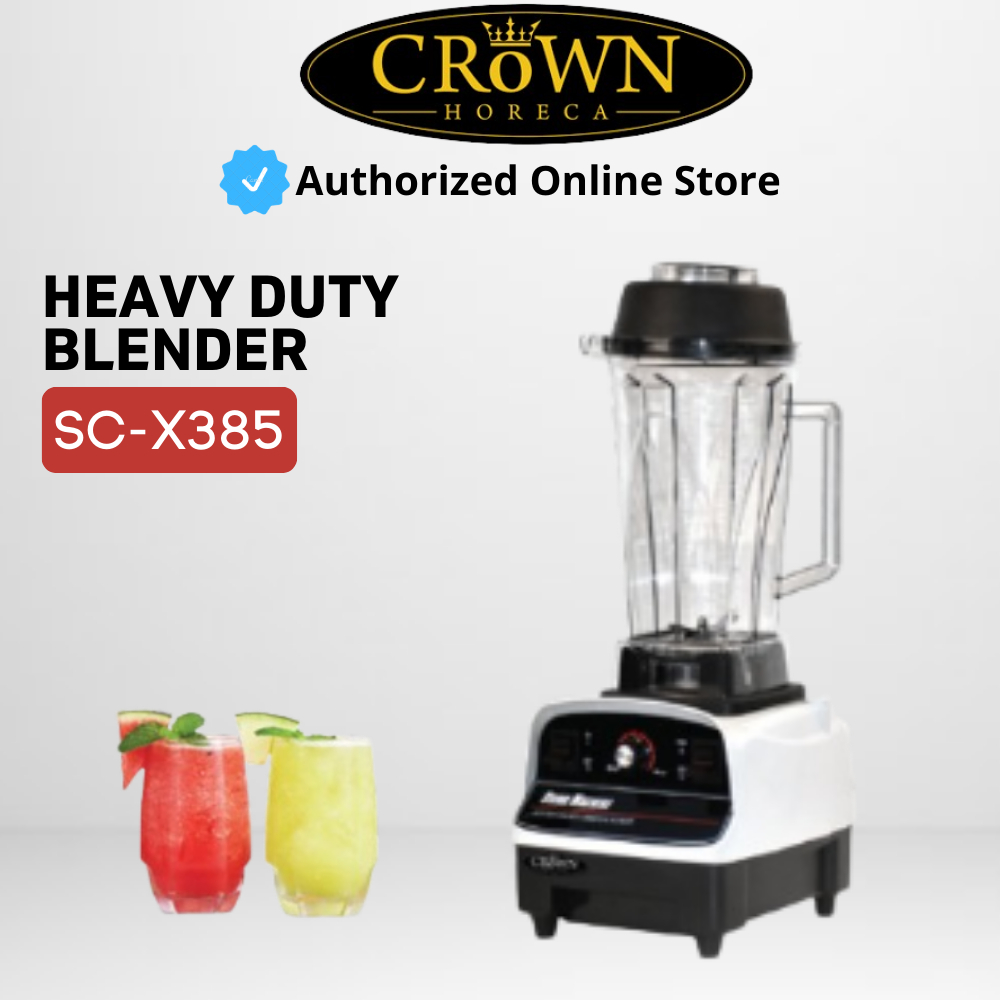 Jual BLENDER HEAVY DUTY CROWN HORECA SMOOTHIE SC-X385 ICE BLENDER ...