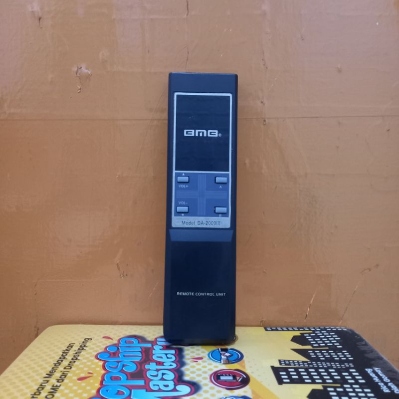 Jual REMOTE CONTROL UNIT AMPLI BMB SERI DA-2000 | Shopee Indonesia