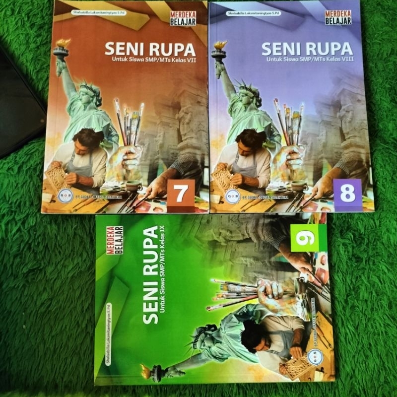 Jual ORIGINAL BUKU SENI RUPA KELAS 7 8 9 SMP/MTS KURIKULUM MERDEKA BELAJAR | Shopee Indonesia