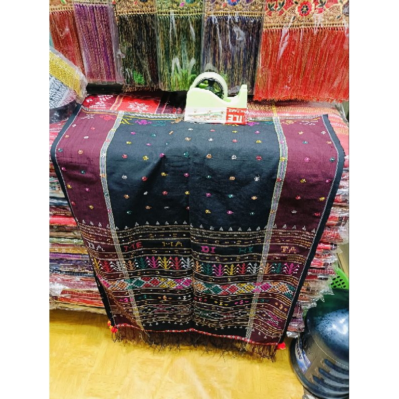 Jual Ulos Sadum Angkola Toba Boggit+Ulos Sadum Hitam Polos | Shopee Indonesia