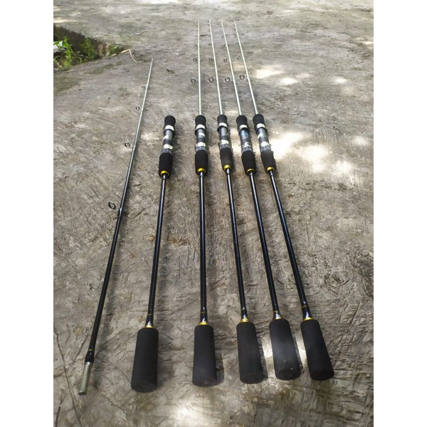 Jual Joran Pancing Laut Jigging Fighter PE 1-2 Max 10kg COD Terlaris - Joran Laut Murah | Shopee ...
