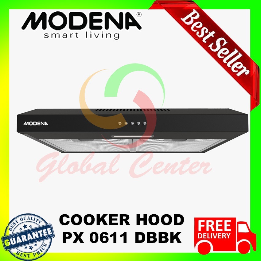 Jual Cooker Hood MODENA PX 0611 DBBK - 60cm | Shopee Indonesia