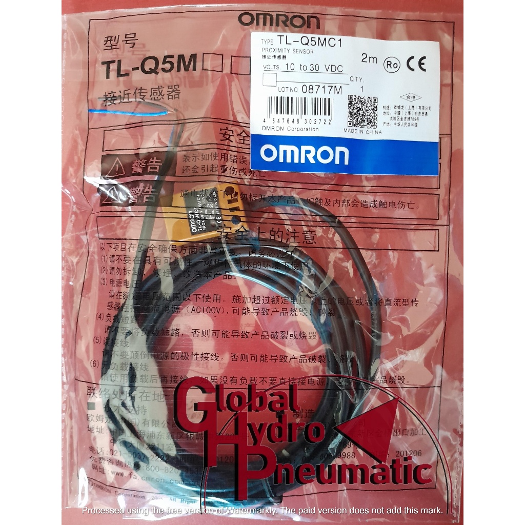Jual OMRON TL-Q5MC1 Inductive Proximity Sensor switch | Shopee Indonesia