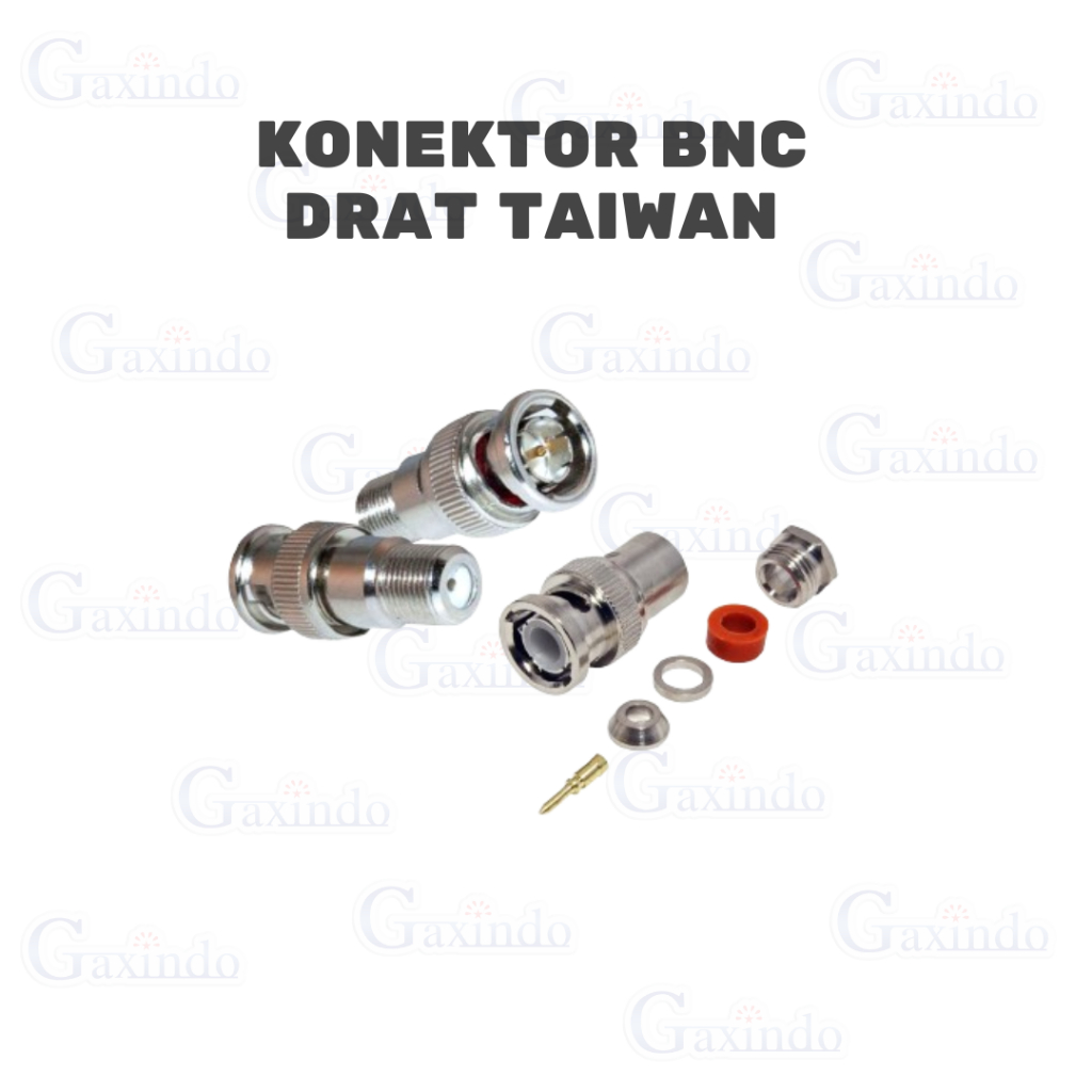 Jual KONEKTOR BNC DRAT TAIWAN KUALITAS E1053 GRADE A JACK BNC DRAT CCTV KONEKTOR CCTV | Shopee ...