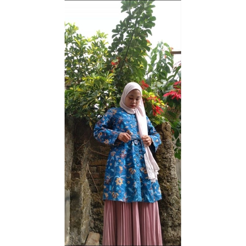 Jual BATIK TALI WANITA MURAH CORAK BIRU (FOTO REALPICT TANPA DIEDIT ...