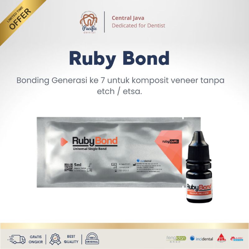 Jual RUBYBOND - Universal Single Bond / Dental Bonding / Bonding Gigi ...