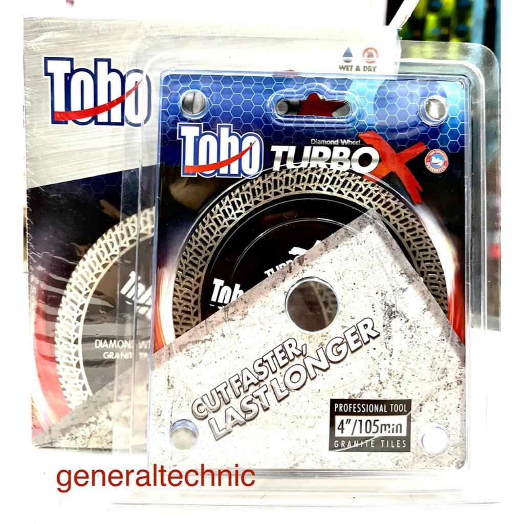 Jual Toho Turbo X Diamond Wheel Toho Turbo X 4" Pisau Potong Granit ...
