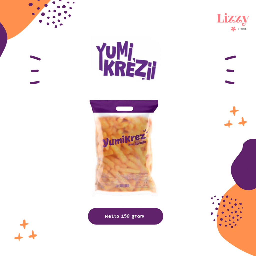Jual Yumikrez Stik Balado Makanan Ringan Kemasan 150gram | Shopee Indonesia