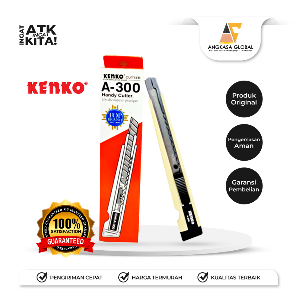 Jual KENKO CUTTER A-300 (1PC) | Shopee Indonesia