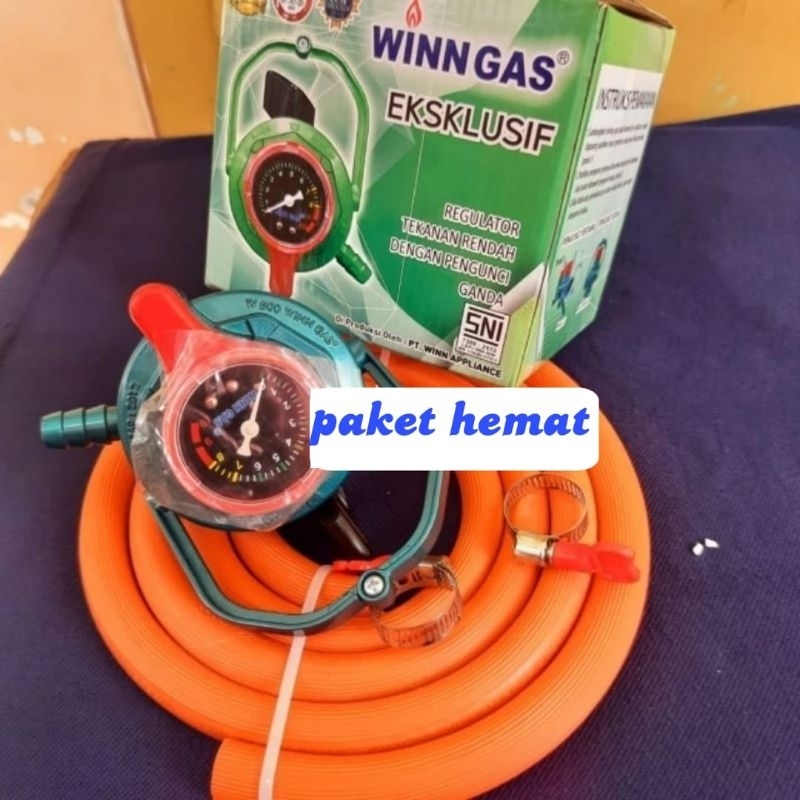 Jual Winn Gas W 900 M , + Selang 2 Meter + 2 Klem Win Gas Double lock ...