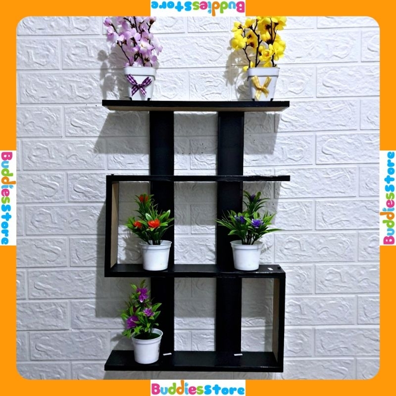 Jual RAK DINDING KAYU MINIMALIS RKA0012 - RAK PAJANG KAYU SERBAGUNA RAK ...