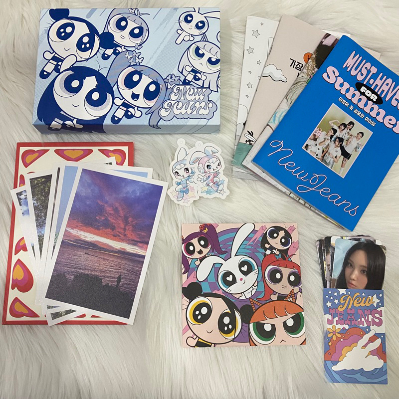 Jual [SHARING] NewJeans Album Powerpuff Girls CD Postcard Box Photobook ...