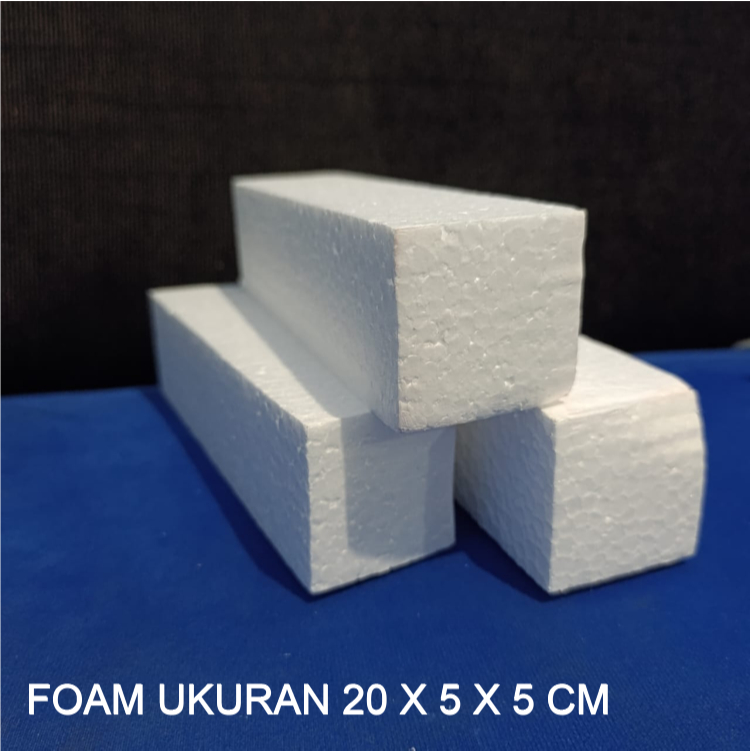 Jual Busa Foam / Busa sterofoam / busa kering untuk buket bunga ukuran ...