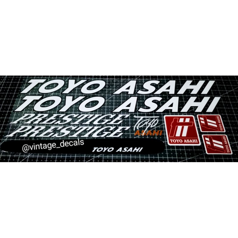 Jual sticker sepeda toyo asahi PRESTIGE | Shopee Indonesia