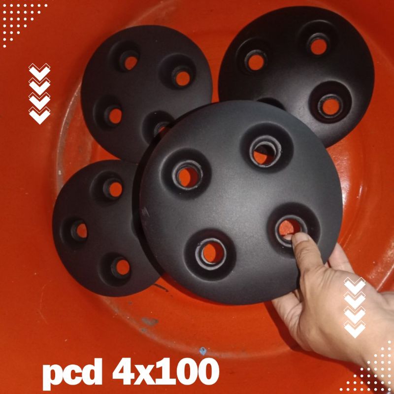 Jual (1 set isi 4 buah)Dop Velg Ring 13 CENTER HYUNDAI PCD 4X100 ...