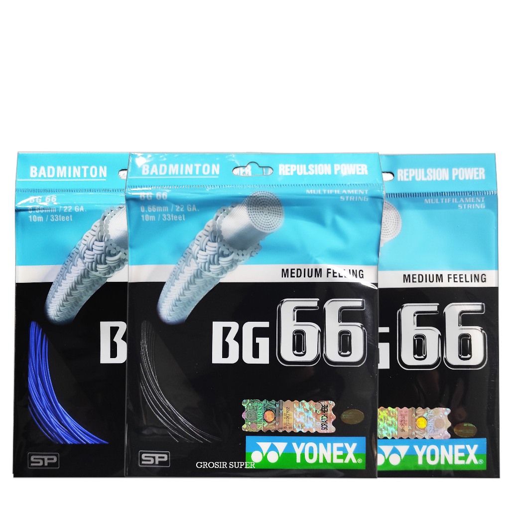 Jual Senar Raket Badminton BG66 | Shopee Indonesia