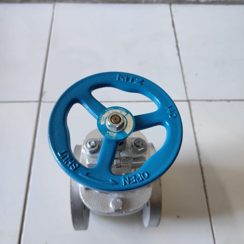 Jual Kran air / Gate Valve KITZ Flange JIS 10K size 1 1/2 inch | Shopee Indonesia