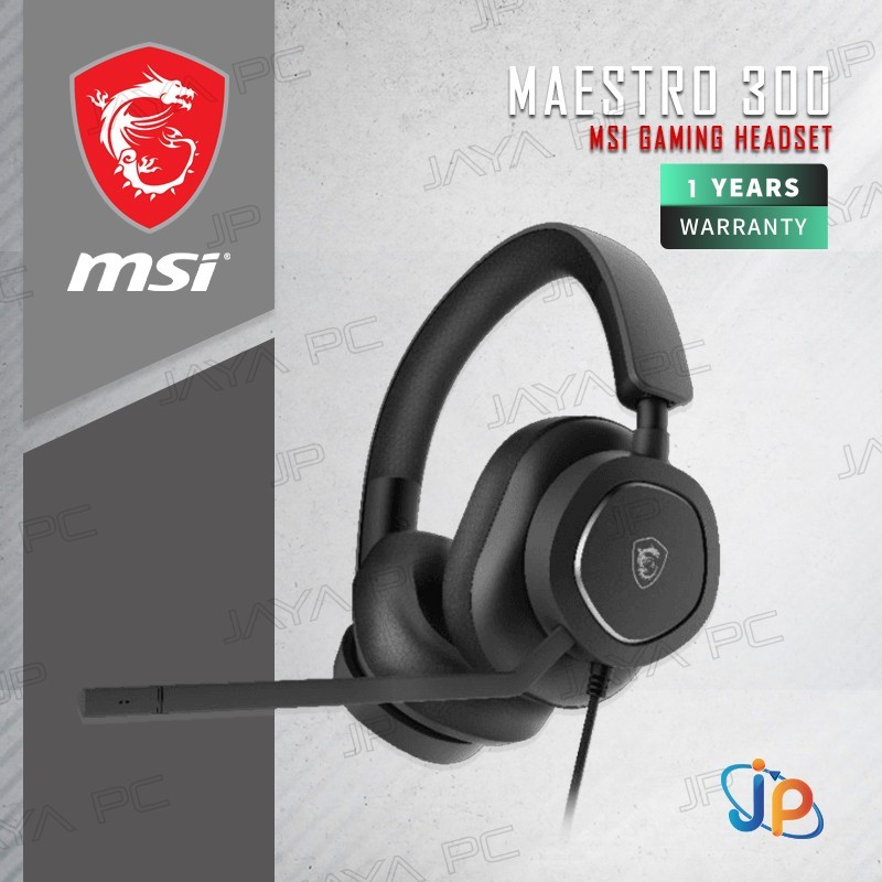 Jual Headset Gaming MSI Maestro 300 - Headphone Gaming | Shopee Indonesia