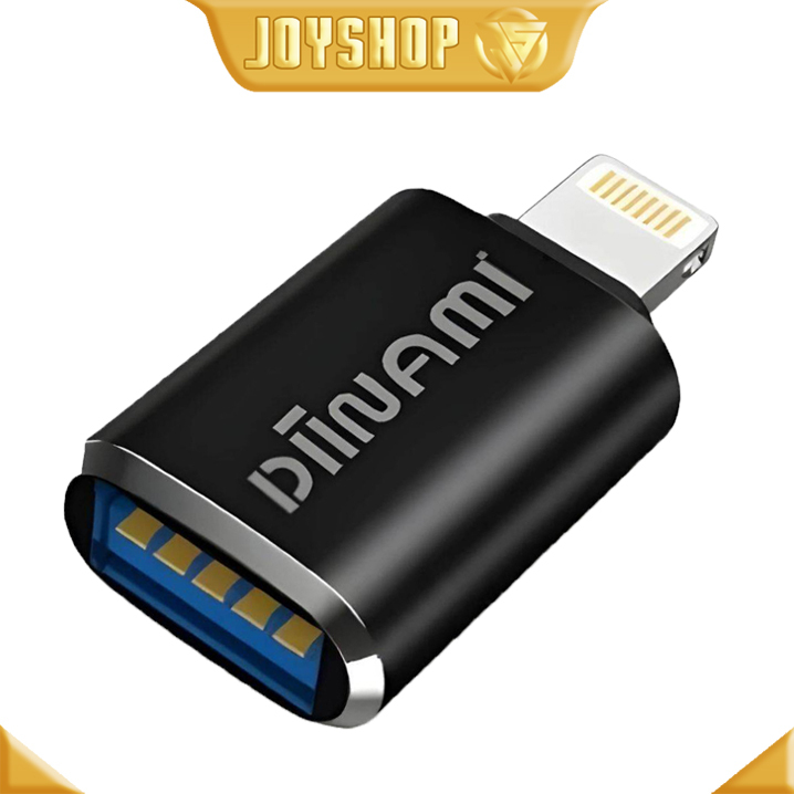 Jual OTG Lightning Diinami Plug Play Adapter Converter Flashdisk USB-A ...