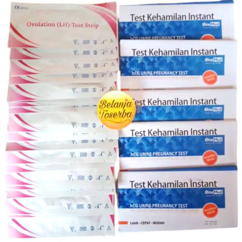 Jual OVULATION TEST Paket 20 LH Masa Subur + 5 HCG Tespek Hamil / Paket ...
