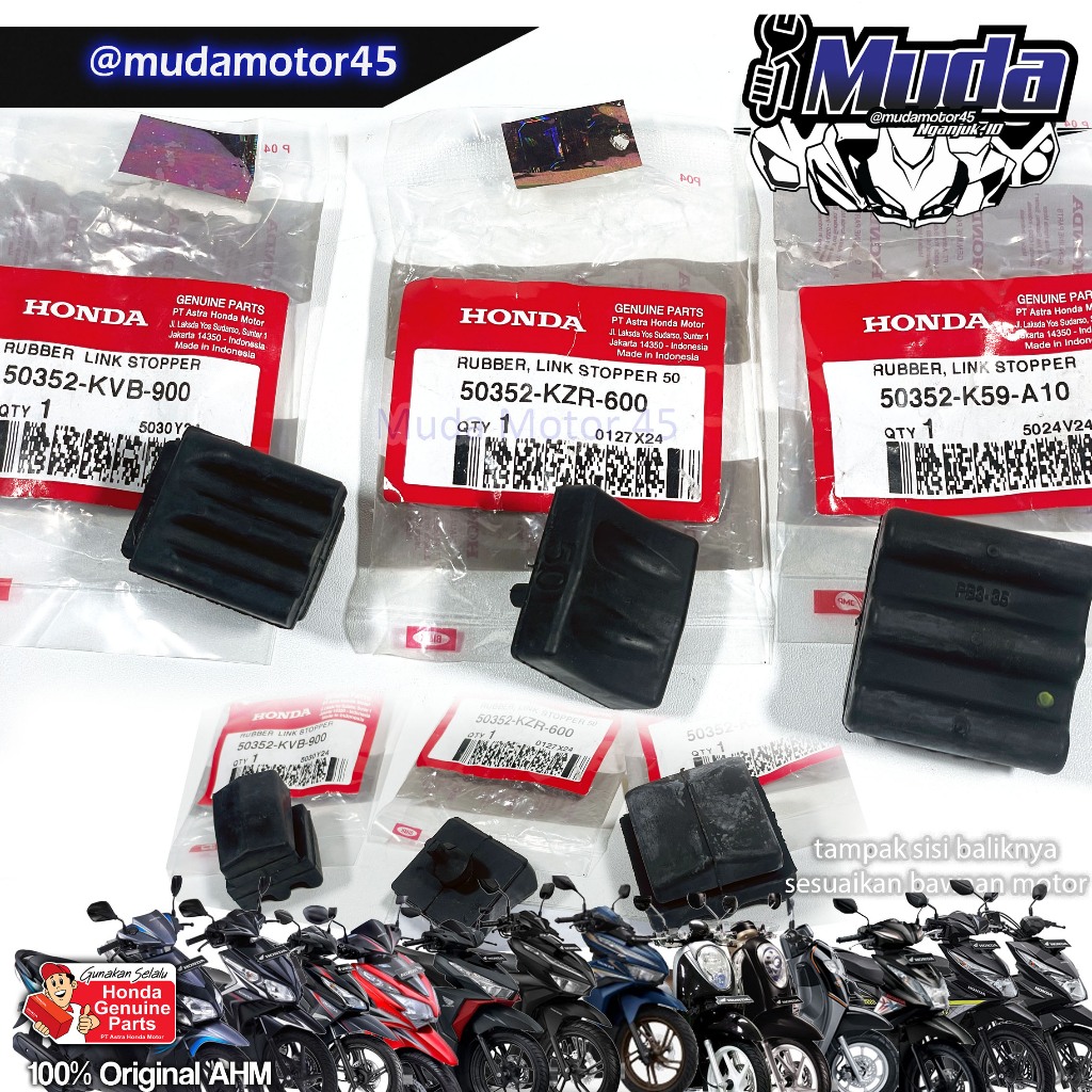 Jual KARET BANTALAN MOUNTING MESIN BEAT SCOOPY FI VARIO 110 125 150 PCX ...