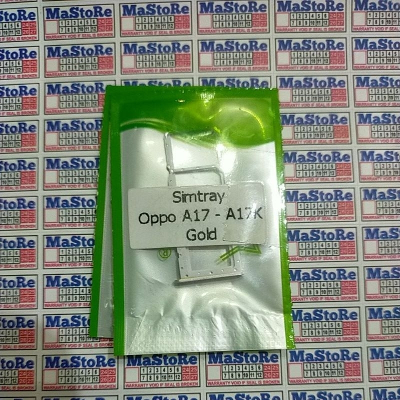 Jual SIM TRAY OPPO A17 - A17K GOLD | Shopee Indonesia