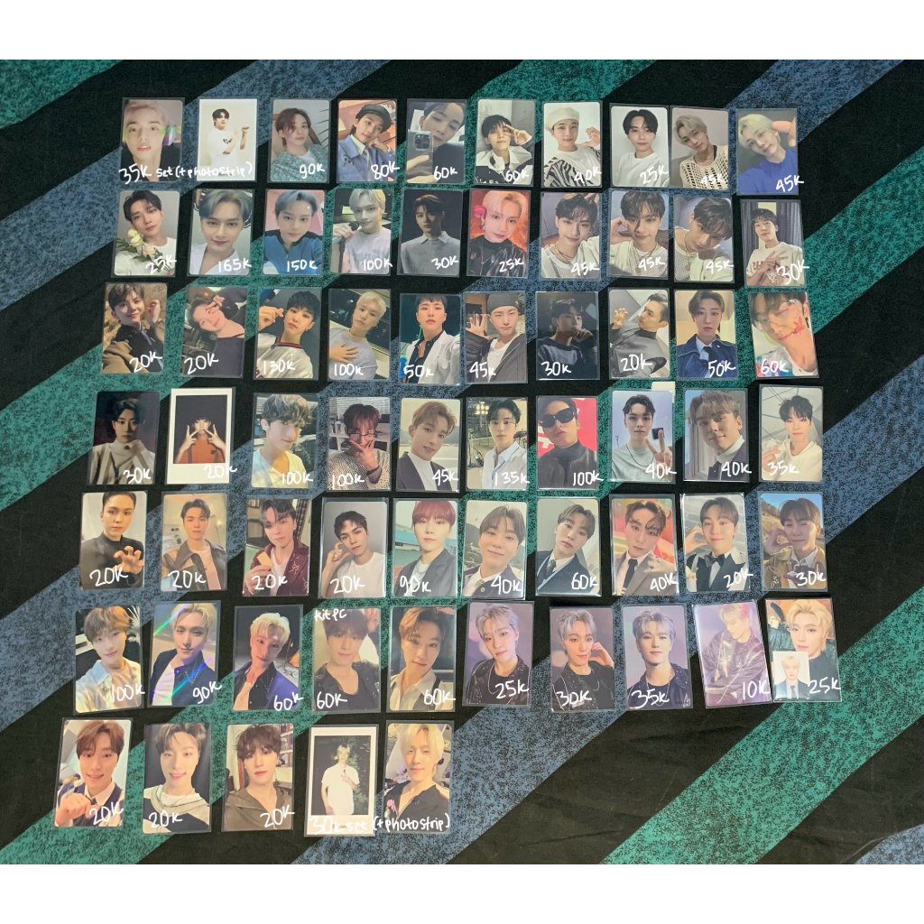 Jual Seventeen Photocard POB Benefit Pre Order Trading Card pc tc Scoups Jeonghan Joshua Jun ...