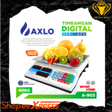 Jual TIMBANGAN DIGITAL AXLO 40KG A-903 | Shopee Indonesia